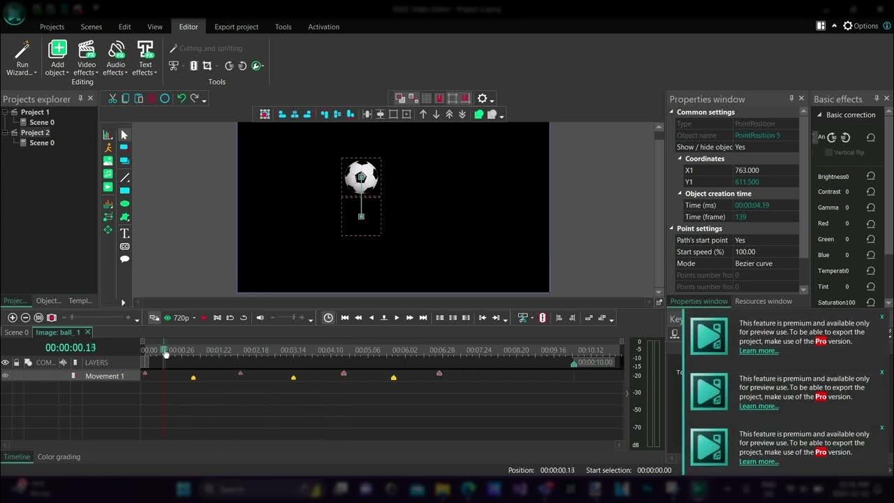 Intro VSDC - Multiple Keyframe Animations - YouTube