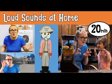 Loud Sounds at Home (How to Help Sound Sensitive Kids) - Toddler Songs ...