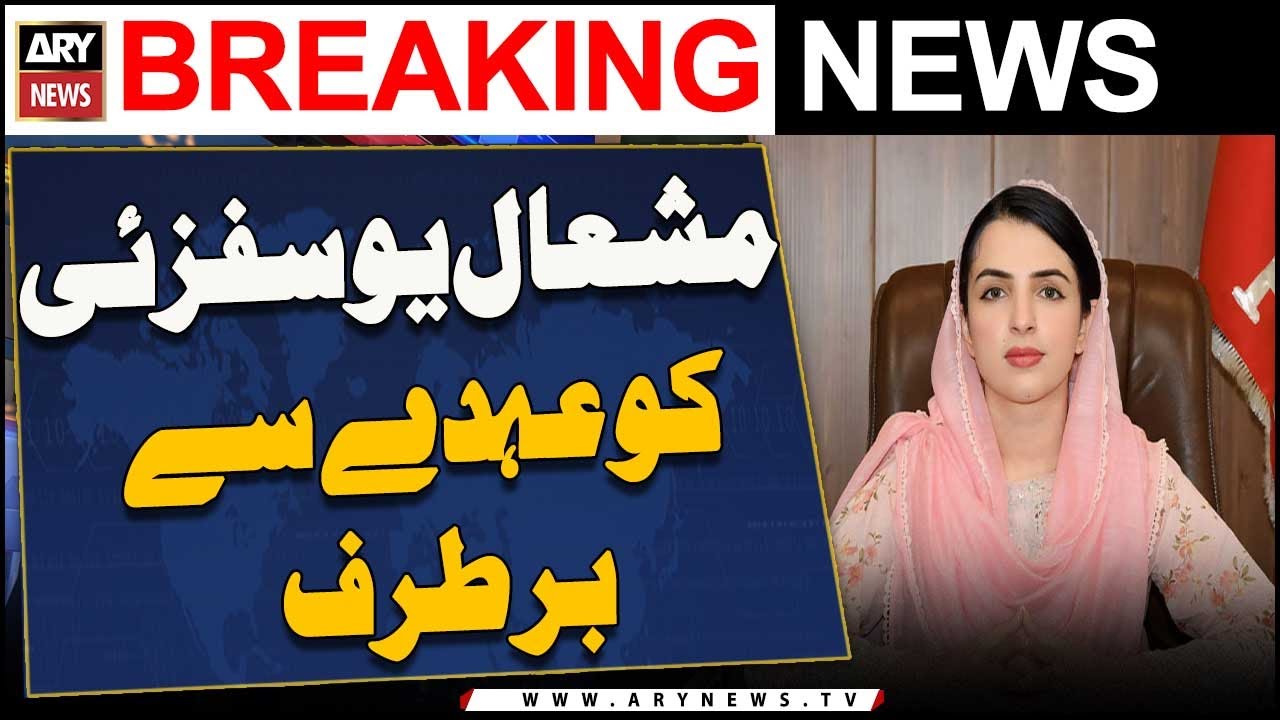 Wazeer Aala Ali Amin Gandapur Ne Mashal Yousafzai Ko Muawin Khusoosi Ke Ohday Se Hata Diya - YouTube