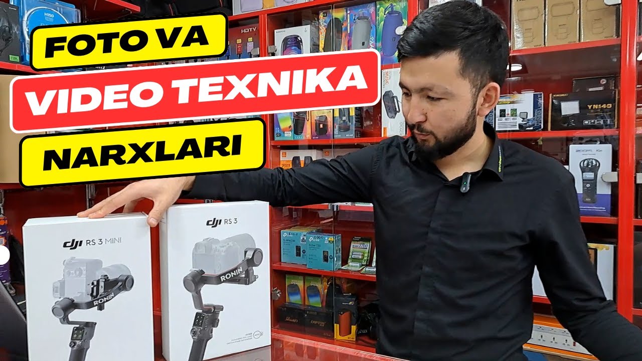 Canon, Sony apparatlari, Roninlar qanchadan sotilyapti, Video texnika narxlari bilan qiziqdim ...