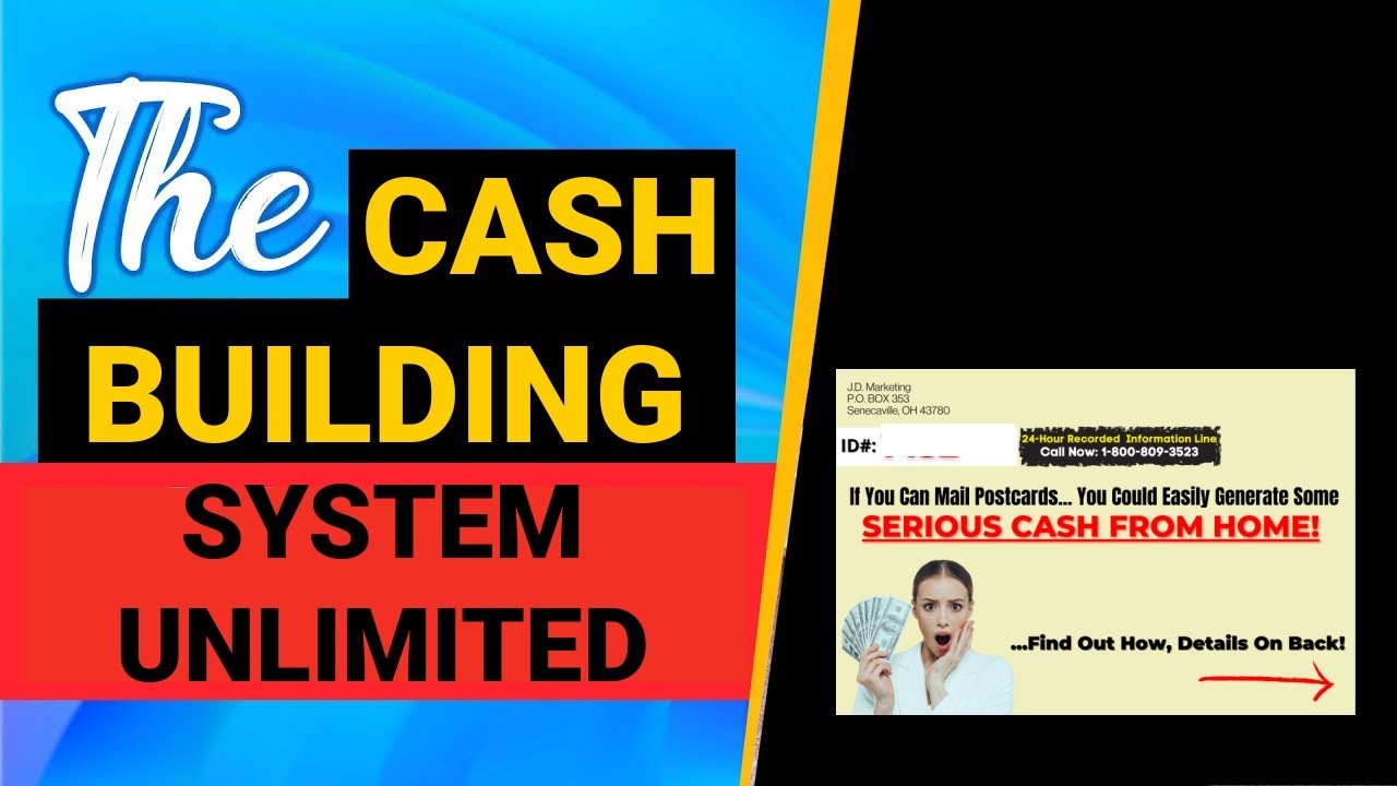 Cash Building System Unlimited | How to Be Successful With Postcard ...