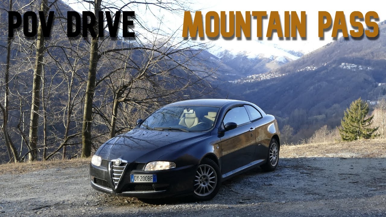 POV Drive - Run on Mountain Pass - Alfa Romeo GT - YouTube