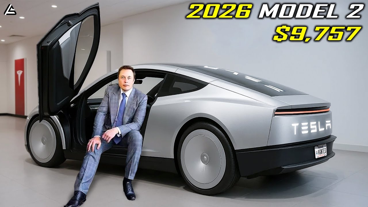 Elon Musk’s 2026 Model 2 for $9,757! What's Inside? All You Need to ...