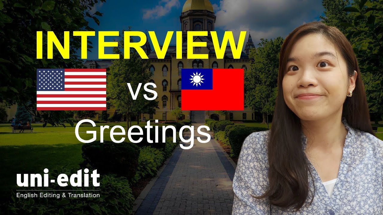 Cultural differences between the US and Taiwan | Interview - YouTube