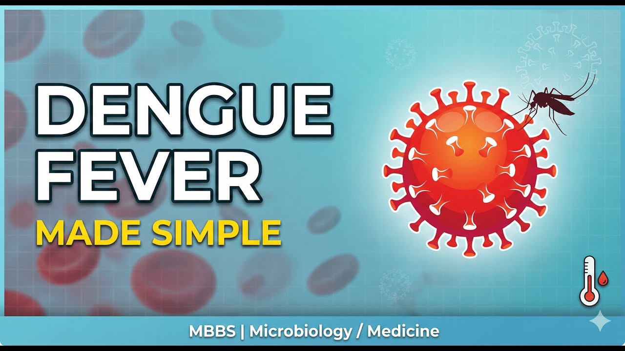 Dengue Fever Made Simple | Pathogenesis, Clinical Features & Management ...