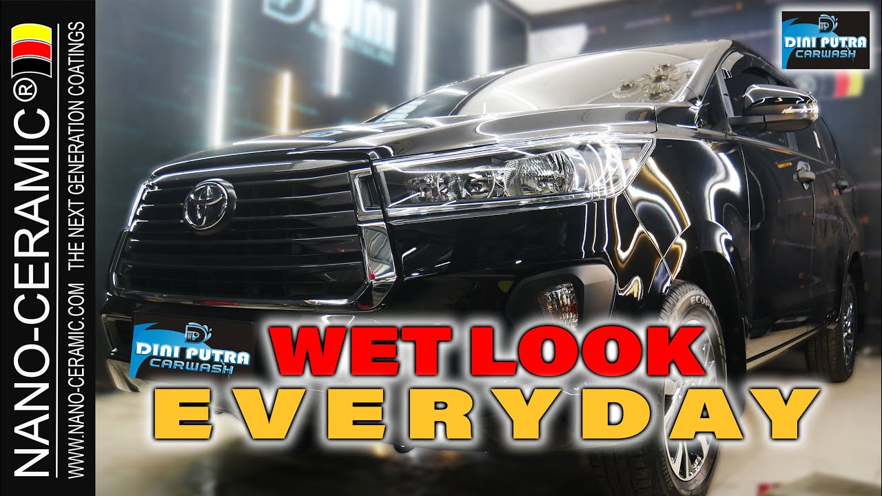 LEBIH WETLOOK TOYOTA KIJANG INNOVA NANO CERAMIC SIO3 - YouTube