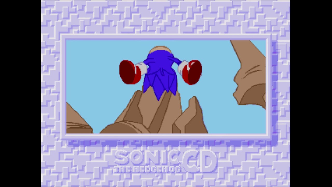 Sonic CD Sega CD USA Opening - YouTube