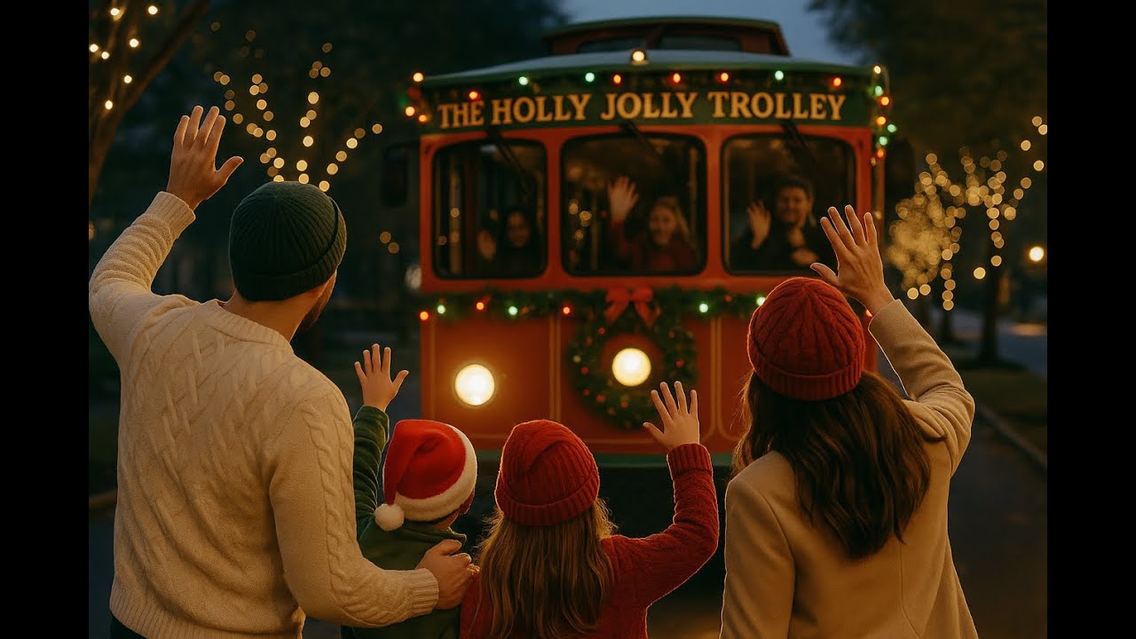 The Holly Jolly Christmas Trolley Experience - YouTube
