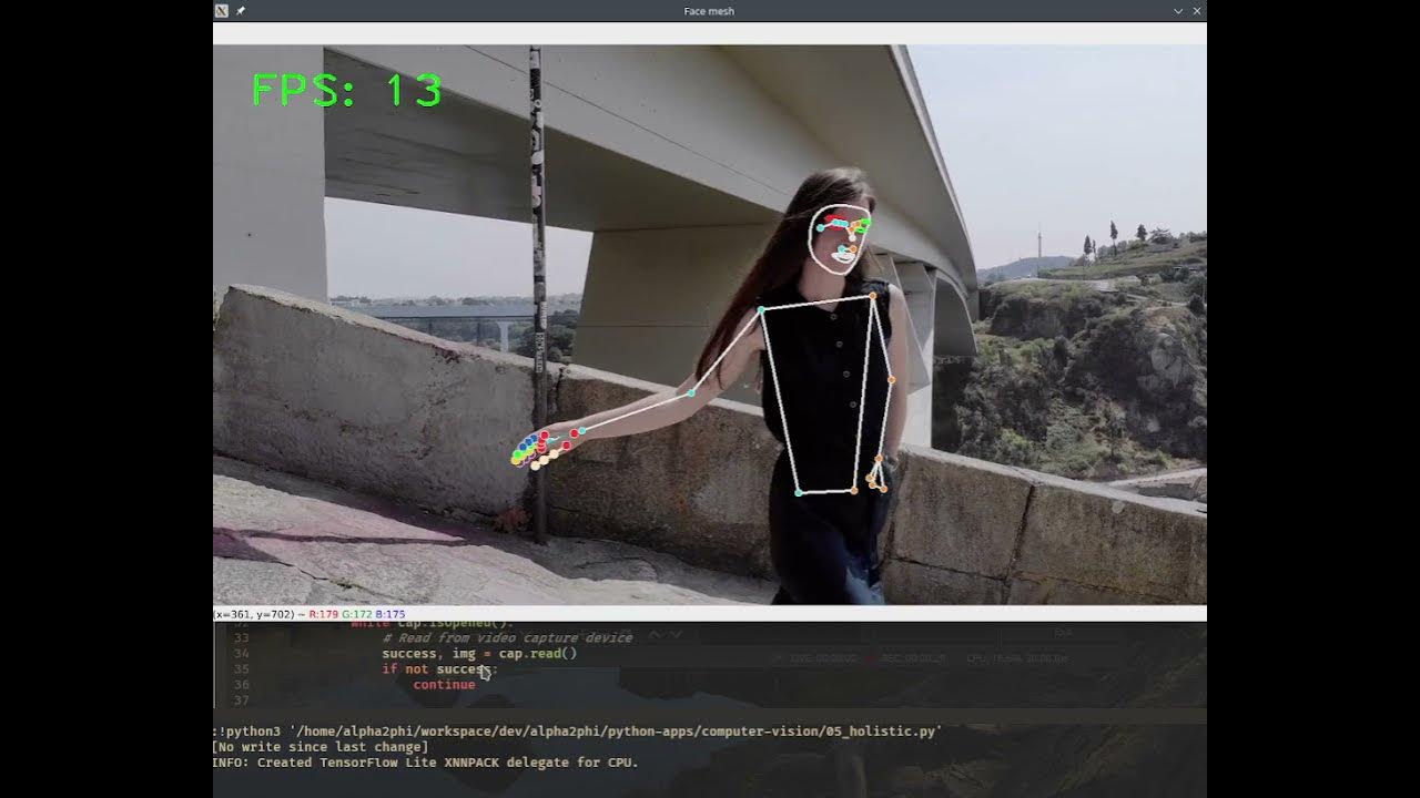 Holistic using MediaPipe and OpenCV - YouTube