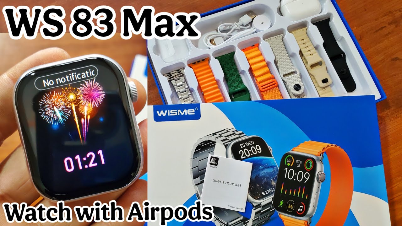 WS-83 Max Watch unboxing and testing - YouTube