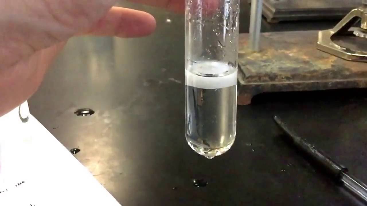 Supersaturated sodium acetate lab part 2 - YouTube