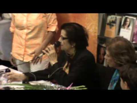 The signing of 'A Pilgrim Soul: Memoirs' by Aziza Shoukry Hussein - YouTube