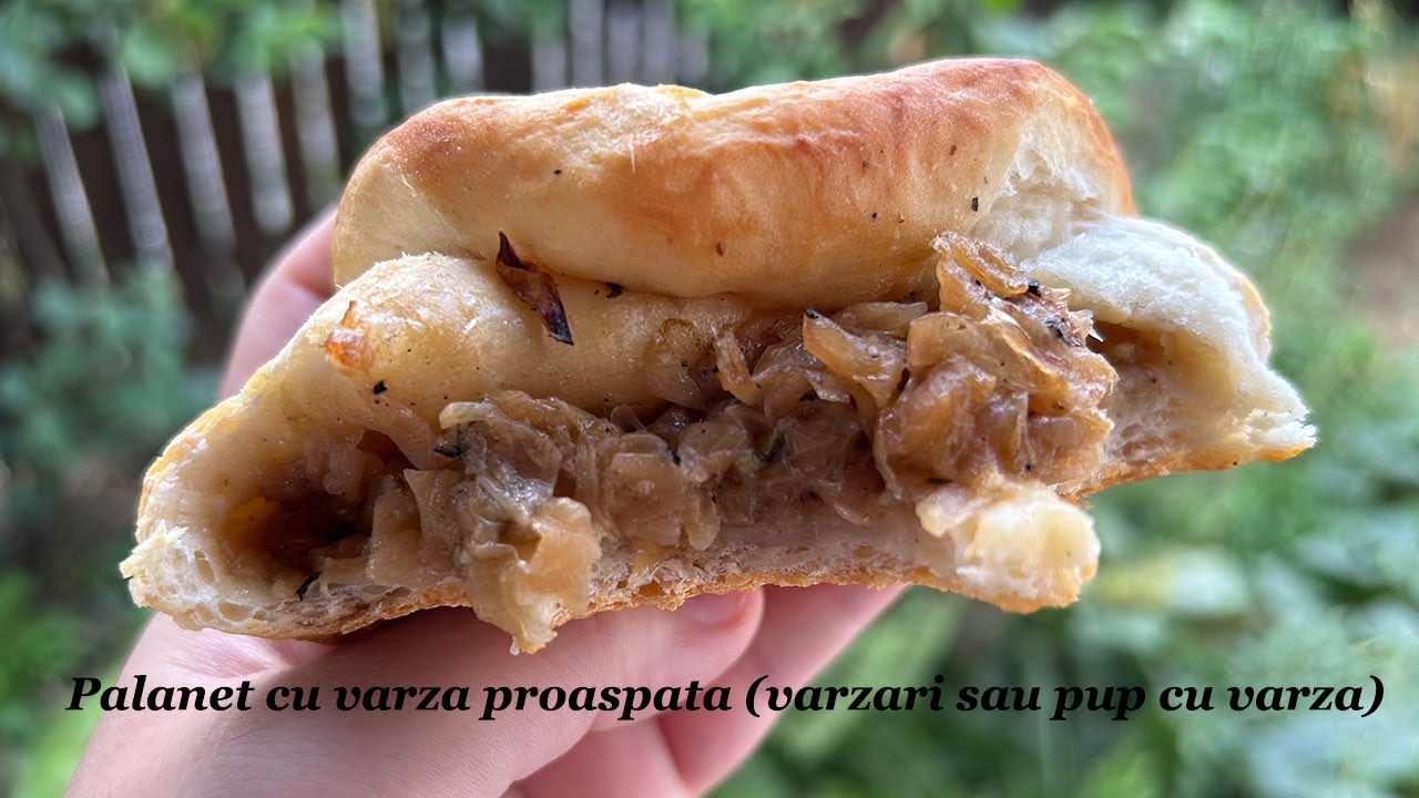 Palanet cu varza proaspăta (varzari sau pup cu varza) - YouTube