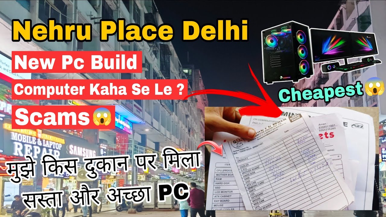 Reality Of Nehru Place Delhi 😱 Gaming Pc Build Nehru Place Computer ...