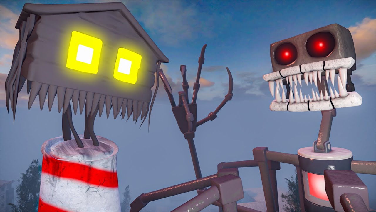 LIGHTHOUSE HEAD struggle with PROTOTYPE MONSTER | gmod realism - YouTube