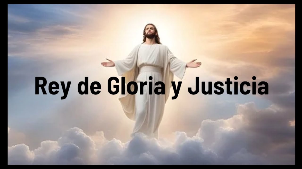 Rey de Gloria y Justicia - Jesús Eduardo (Pista) - YouTube