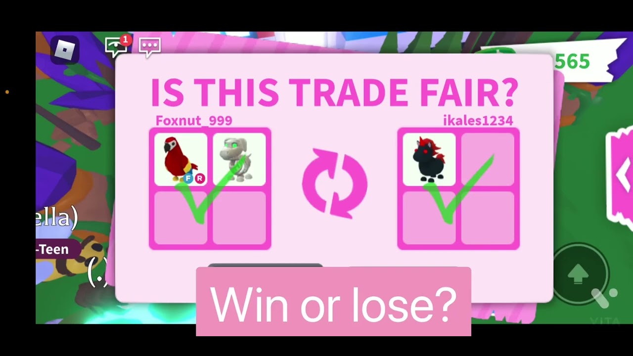 Comment win or lose? [Roblox Adopt me] - YouTube