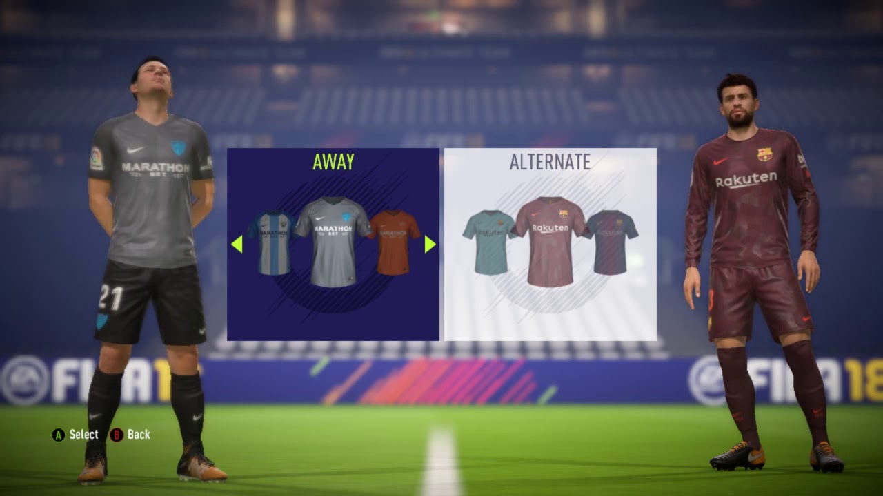 FIFA 18 All La Liga Teams & Kits - YouTube