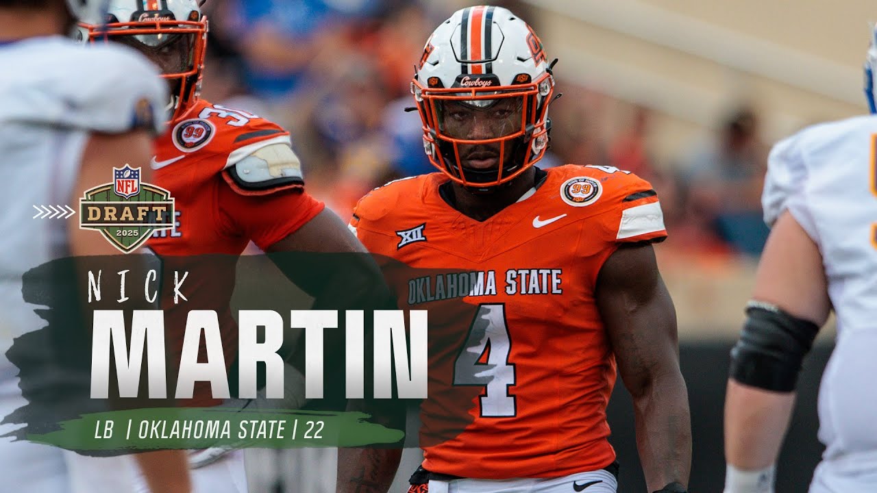 2025 NFL DRAFT HIGHLIGHTS: Nick Martin | LB | Oklahoma State - YouTube