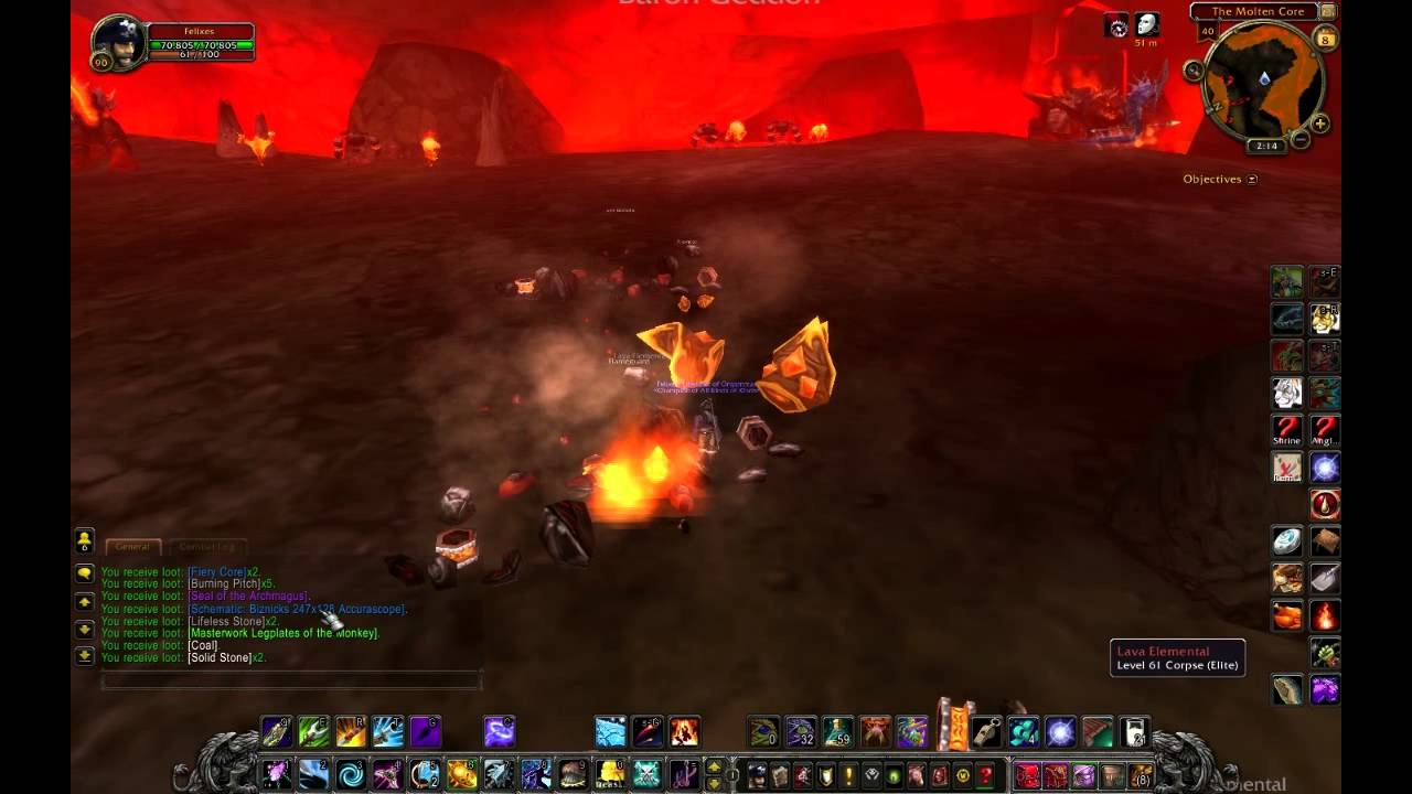 Molten Core - YouTube
