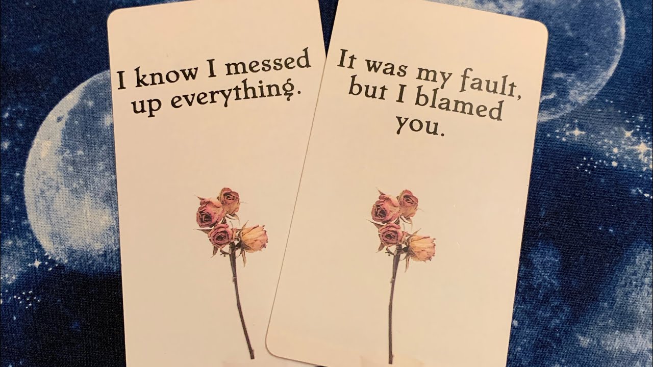 Soulmate Collective- I Know I Messed Up Everything. I Blamed You When ...