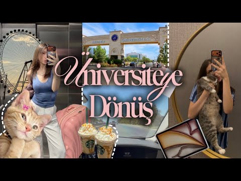 VLOG | Üniversiteye Dönüş ,Bavul hazırlama ,Yerleşme |AKDENİZ ÜNİVERSİTESİ📒🌺✨