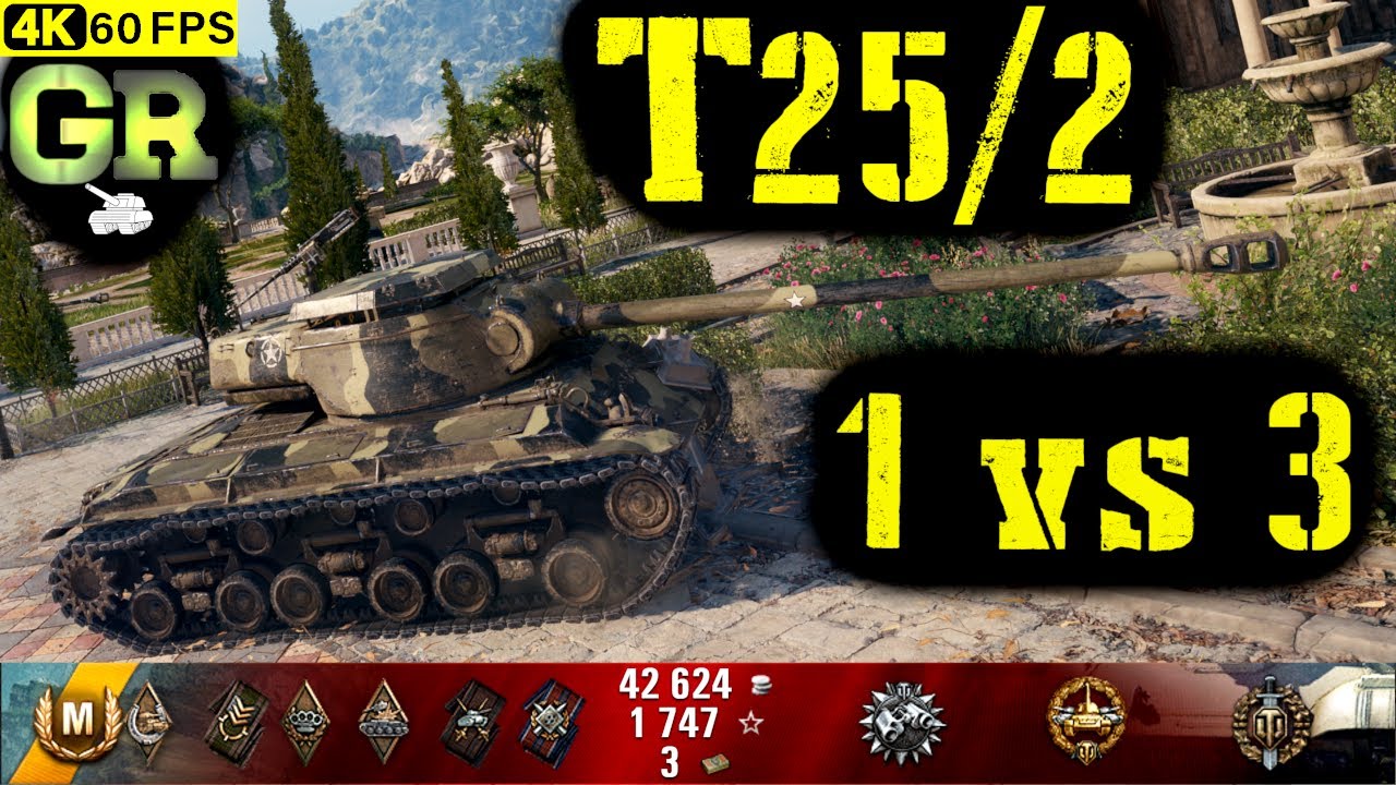 World of Tanks T25/2 Replay - 6 Kills 3.9K DMG(Patch 1.4.1) - YouTube