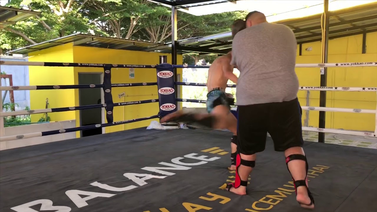 Mma shredded ( Jeff Chan ) Highlight in training camp Thailand - YouTube