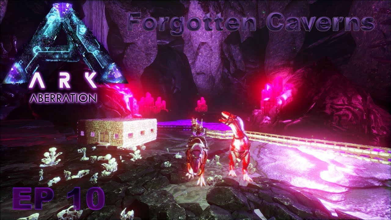ARK Aberration - Ep 10 Exploring The Element Region - YouTube
