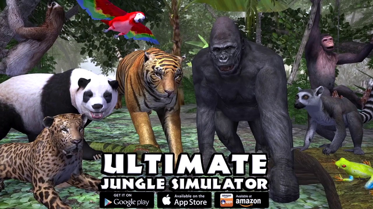 leopard VS, Lion, Tiger, Ultimate Jungle Simulator - YouTube