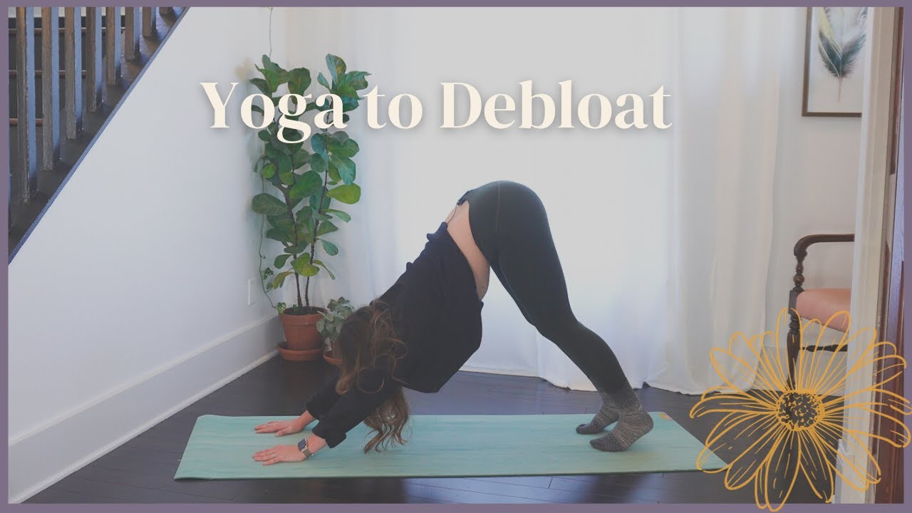 Yoga to Debloat - Lymphatic Movements to Feel Better in Your Body - 20 ...