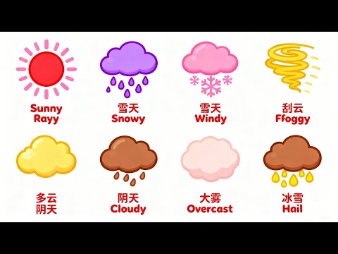 25+ Must-Know Chinese Weather & Seasons Words – Learn FAST ...
