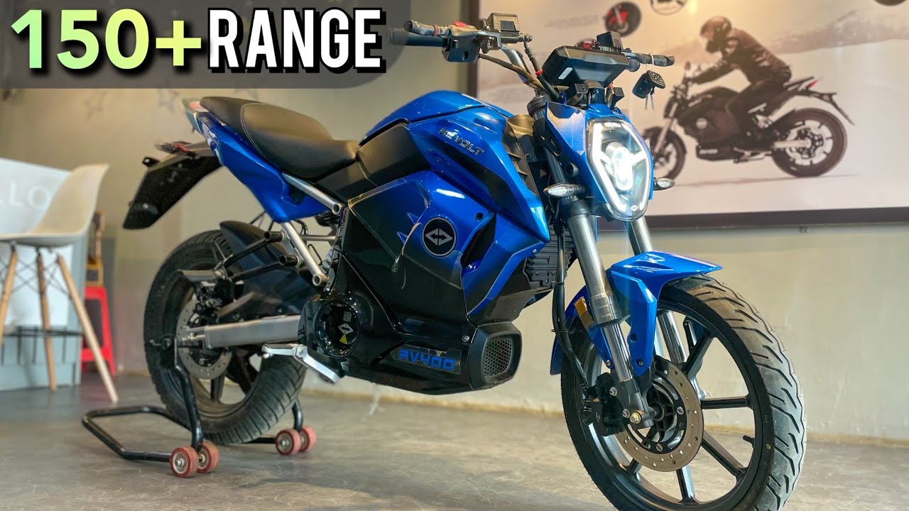 2024 Revolt RV 400 = India's🇮🇳 No1 Electric🔋Motorcyclee | RV400 New ...