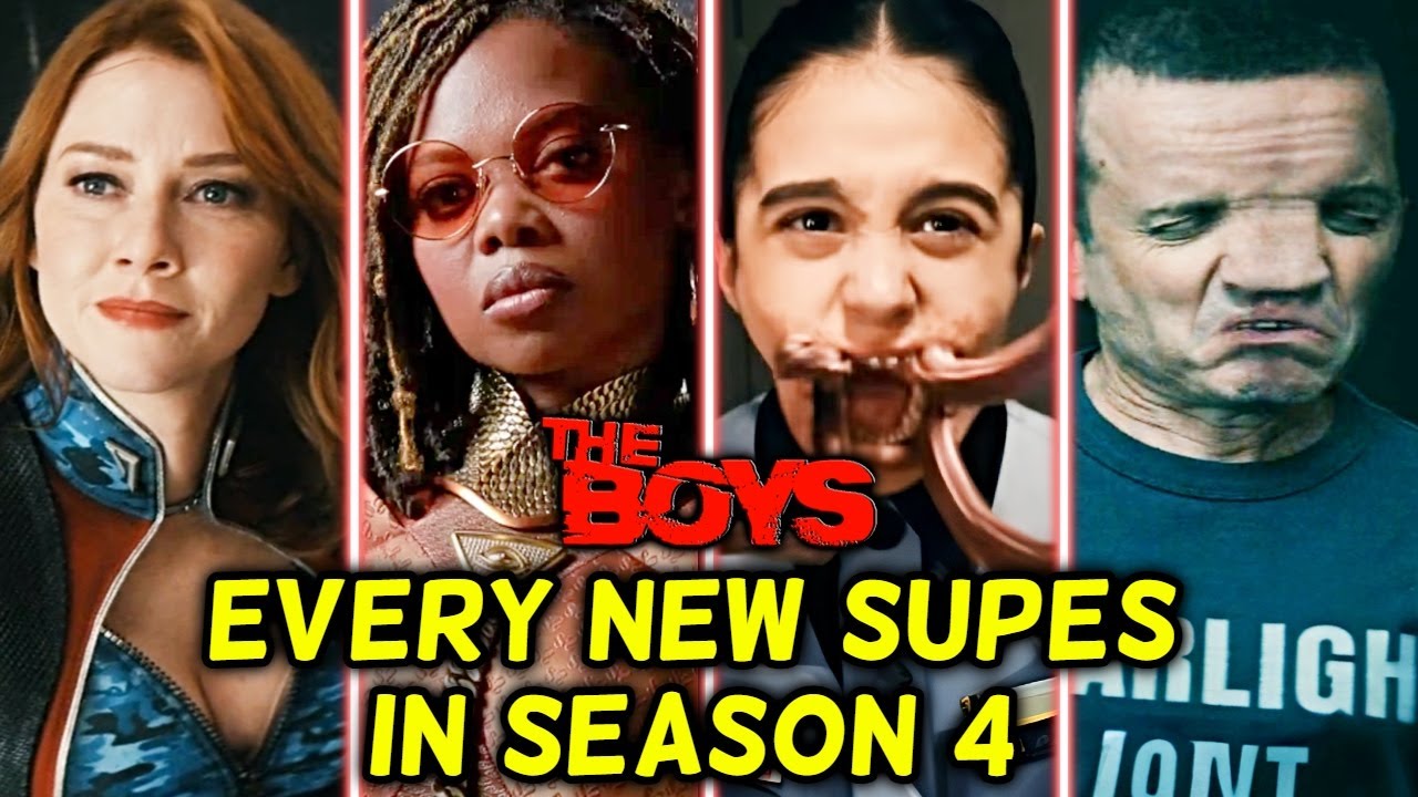 Every New Supes in The Boys Season 4 That Will Take This Series To A ...