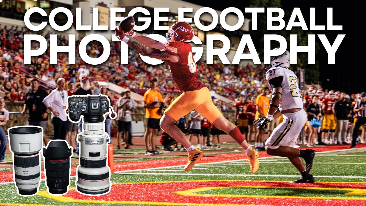 Football photography: 2 Camera Set-Up - YouTube