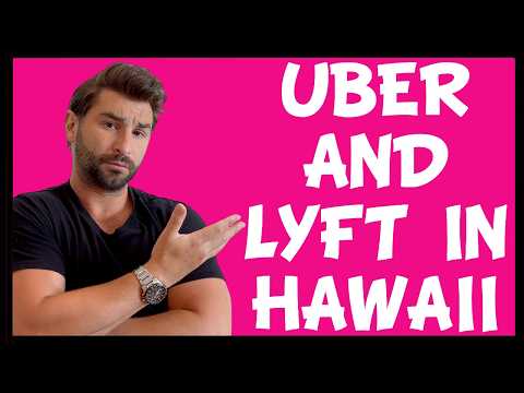 What is it like being an Uber Driver and Lyft Driver in Hawaii?