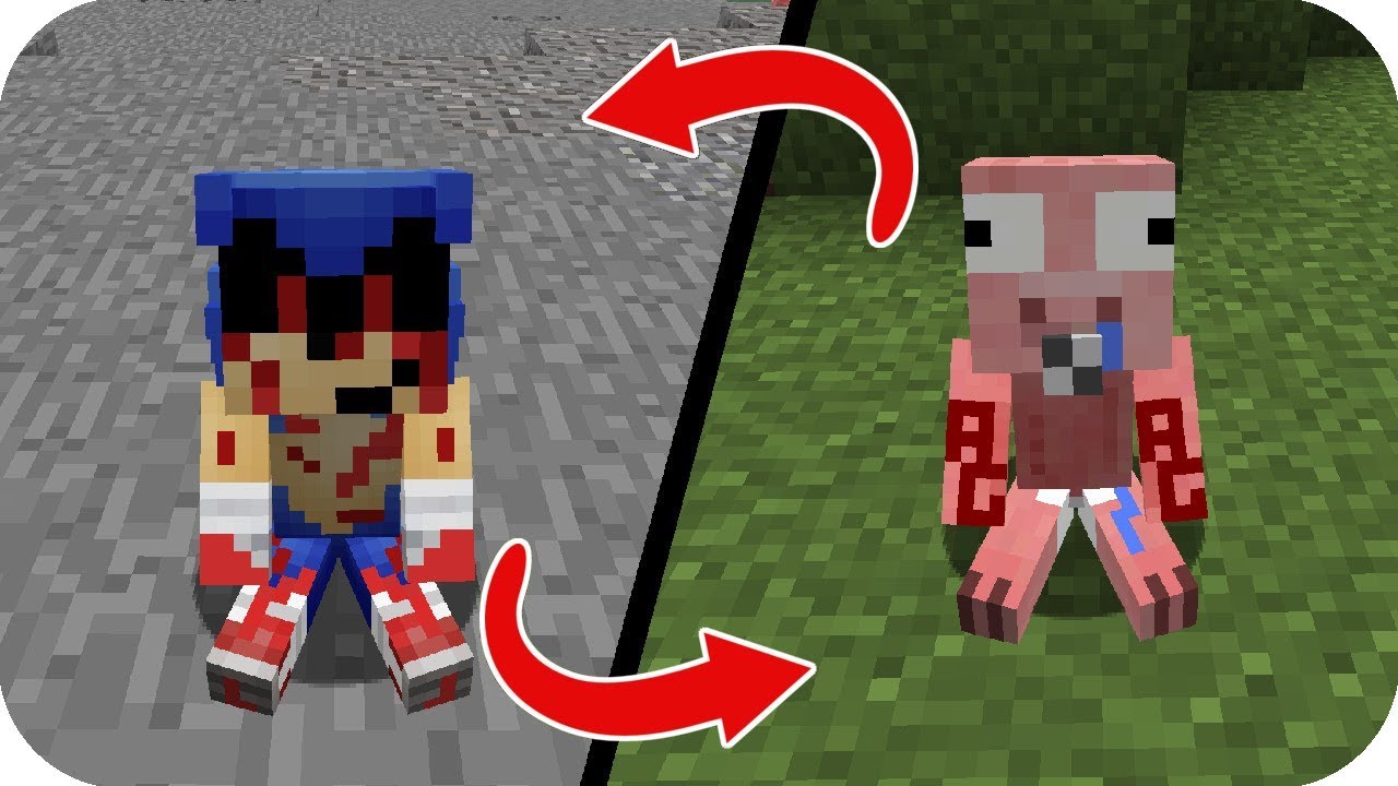 BEBE AENH SE CONVIERTE EN BEBE SONIC.EXE - MINECRAFT BEBE AENH - YouTube