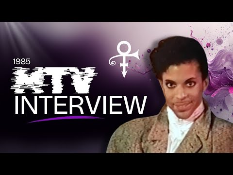 Prince's Very First TV Interview With MTV in 1985. - YouTube
