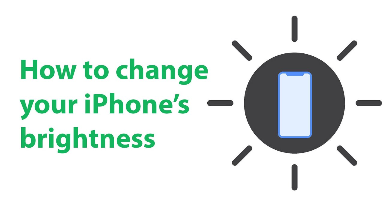 Easiest Way To Change Your IPhone s Brightness YouTube Easiest Way To Change Your IPhone s Brightness YouTube