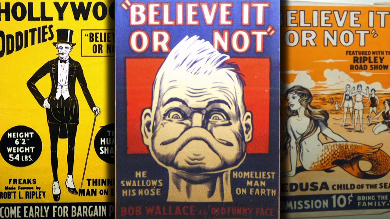 Ripley's Believe It Or Not - A Note of History - YouTube