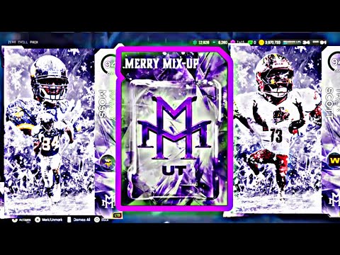 We opened all merry mix-up packs for CB Randy Moss - YouTube