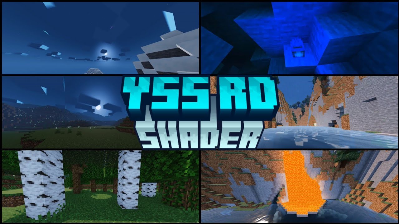 Yss Rd Shader on Minecraft pe !! very nice looking shader for mcpe ...