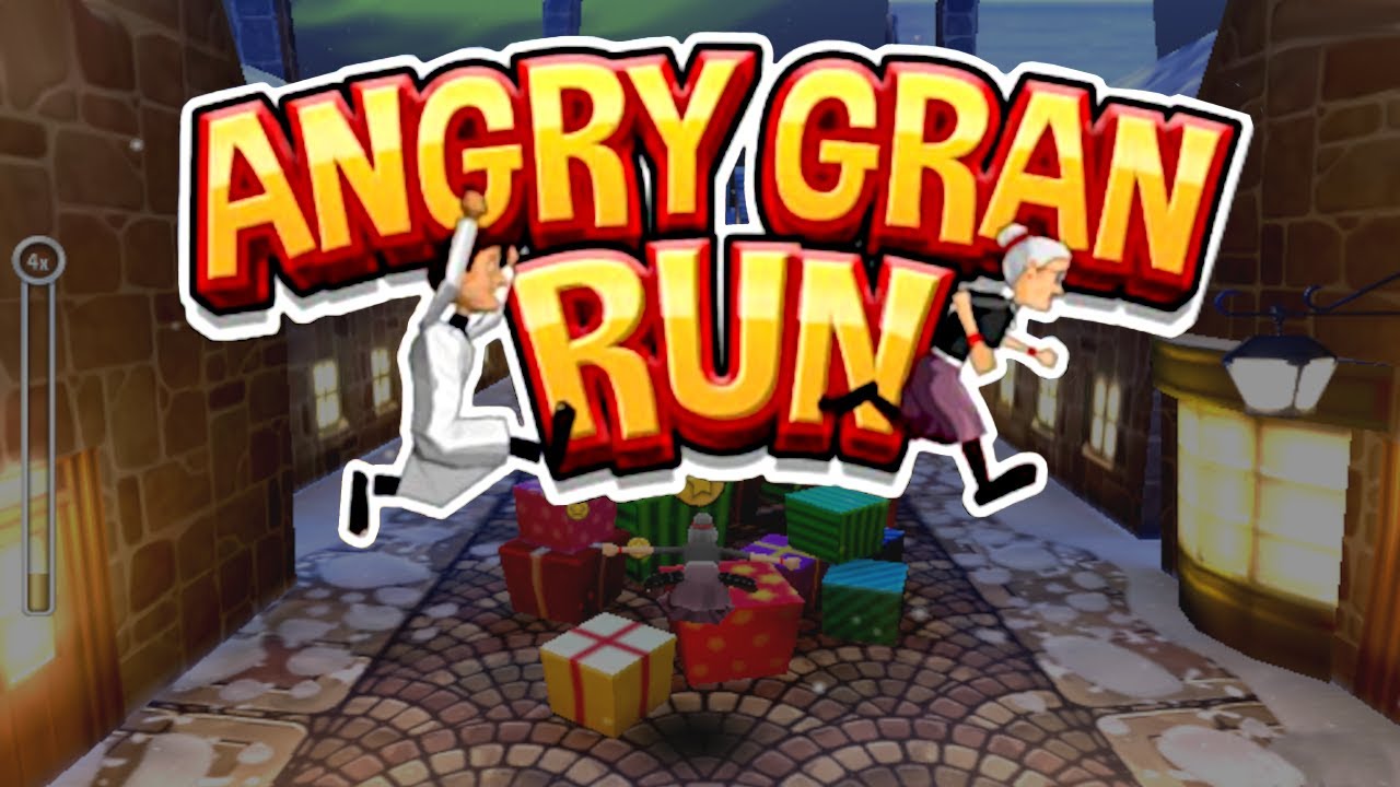 Angry Gran Run Christmas Village - YouTube