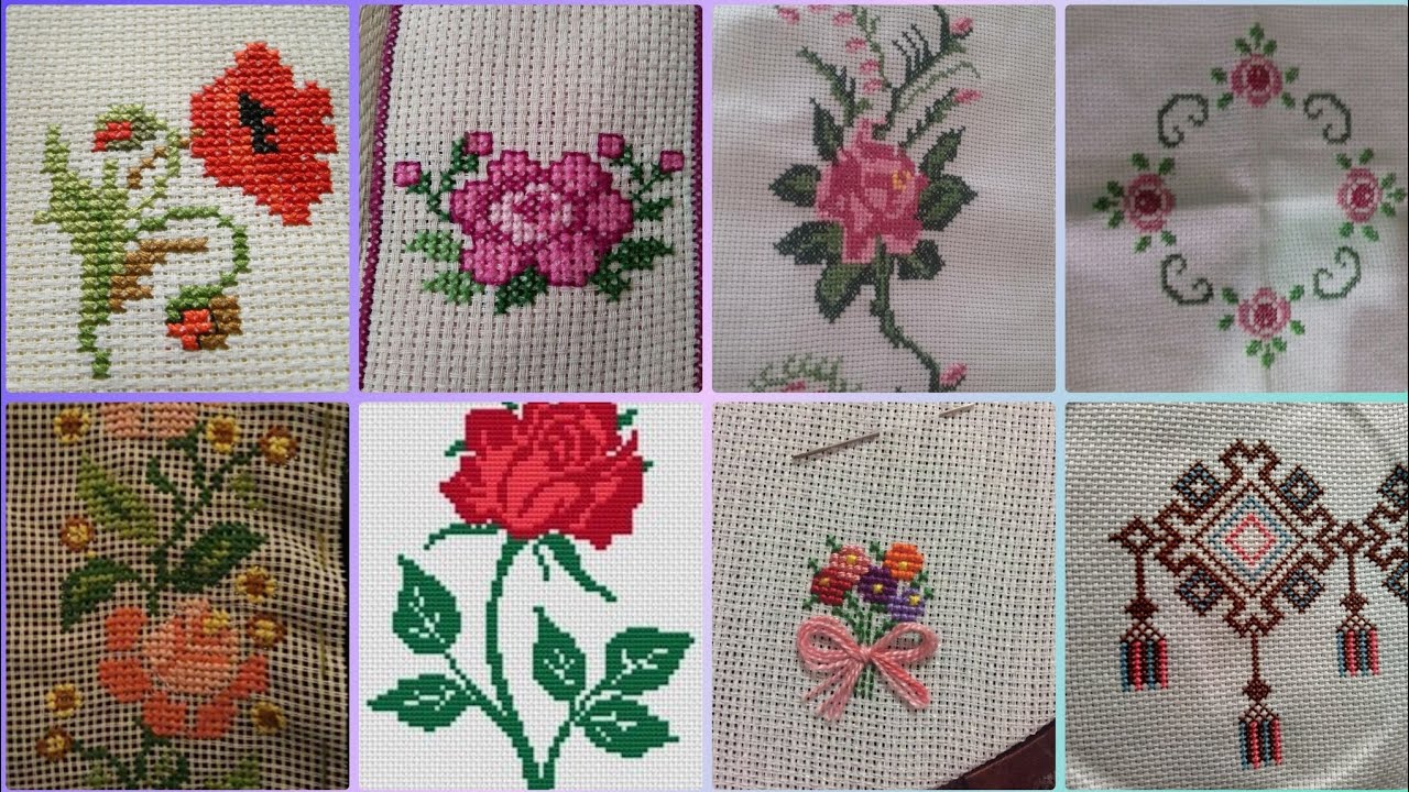 Very Beautiful & Stunning Cross stitch patterns ideas - YouTube
