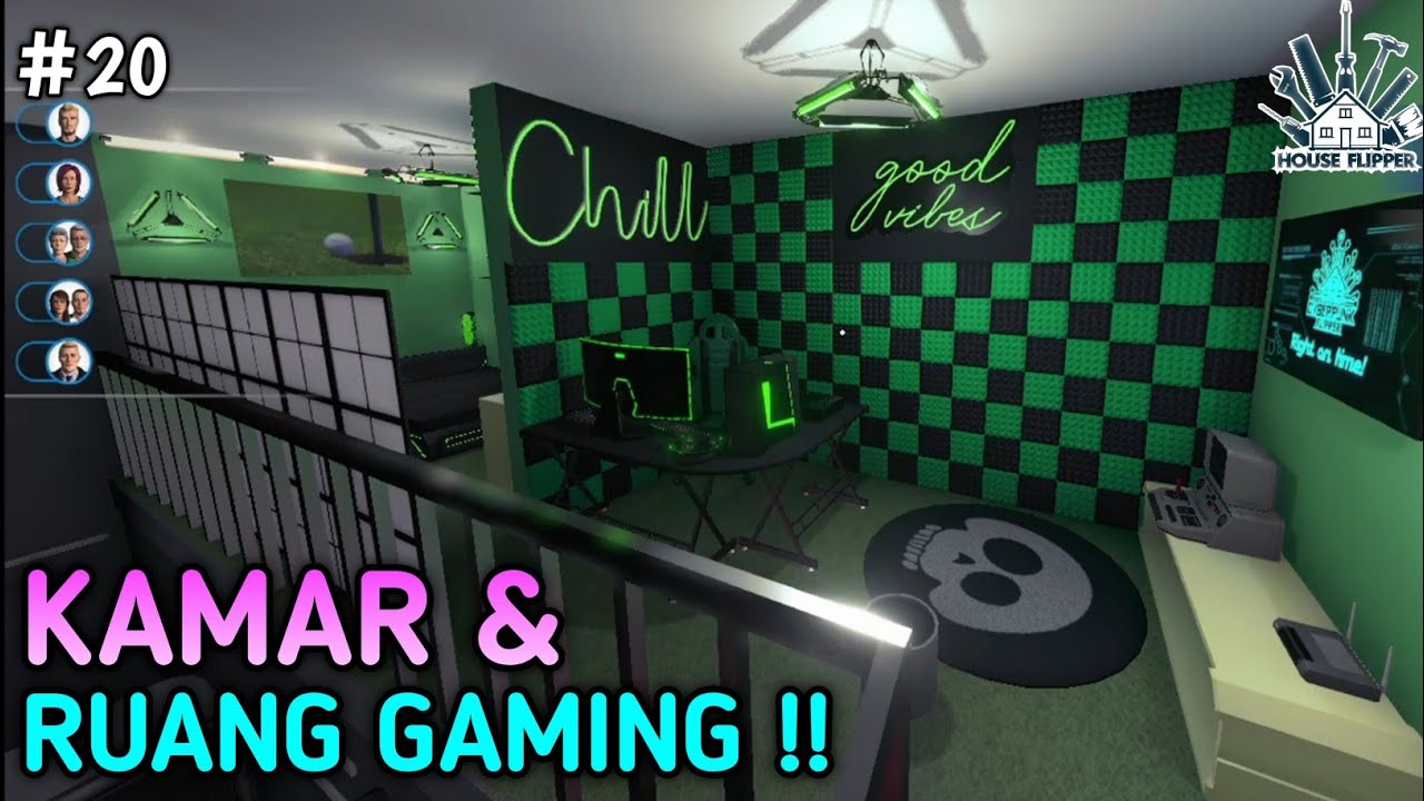 BIKIN KAMAR & PC GAMING !! - House Flipper Indonesia #20 - YouTube
