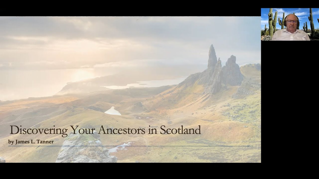 Discovering Your Ancestors in Scotland - James Tanner - YouTube