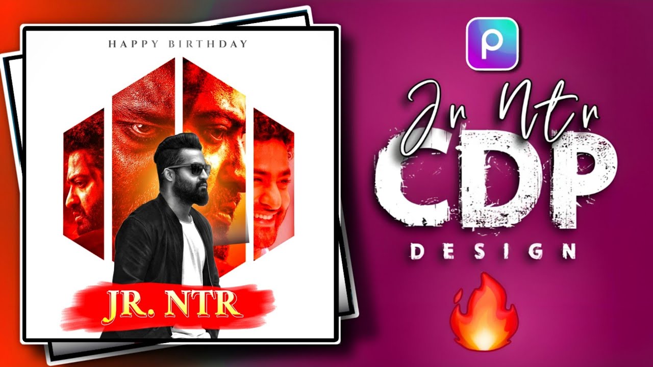 Jr. NTR Birthday CDP editing in PicsArt App | Awesome cdp editin ...