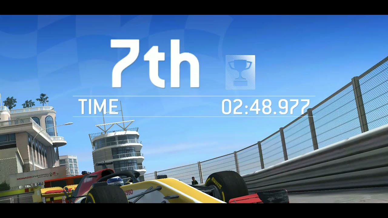 F1 Debut Car on Monaco, Real Racing 3 gameplay - YouTube