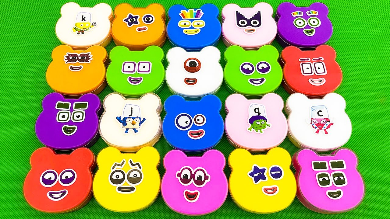 looking for numberblocks, alphablocks in mini cute bear boxes mixed ...