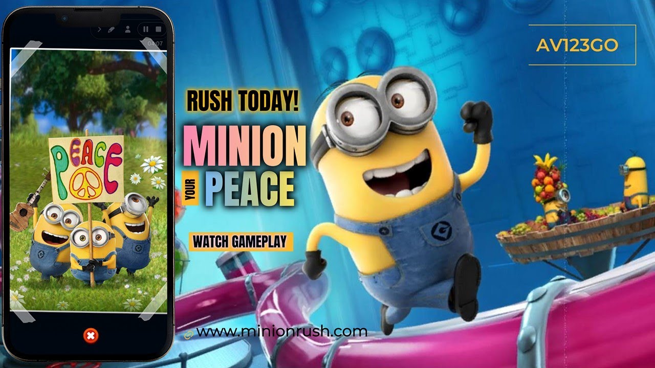 Minion Rush Gameplay Funny Surfer 05 MAR 24 #minions #rushgameplay # ...